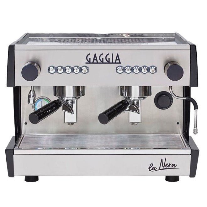 Gaggia La Nera Compact 2 Group Espresso Machine for Cafes - Corporate ...